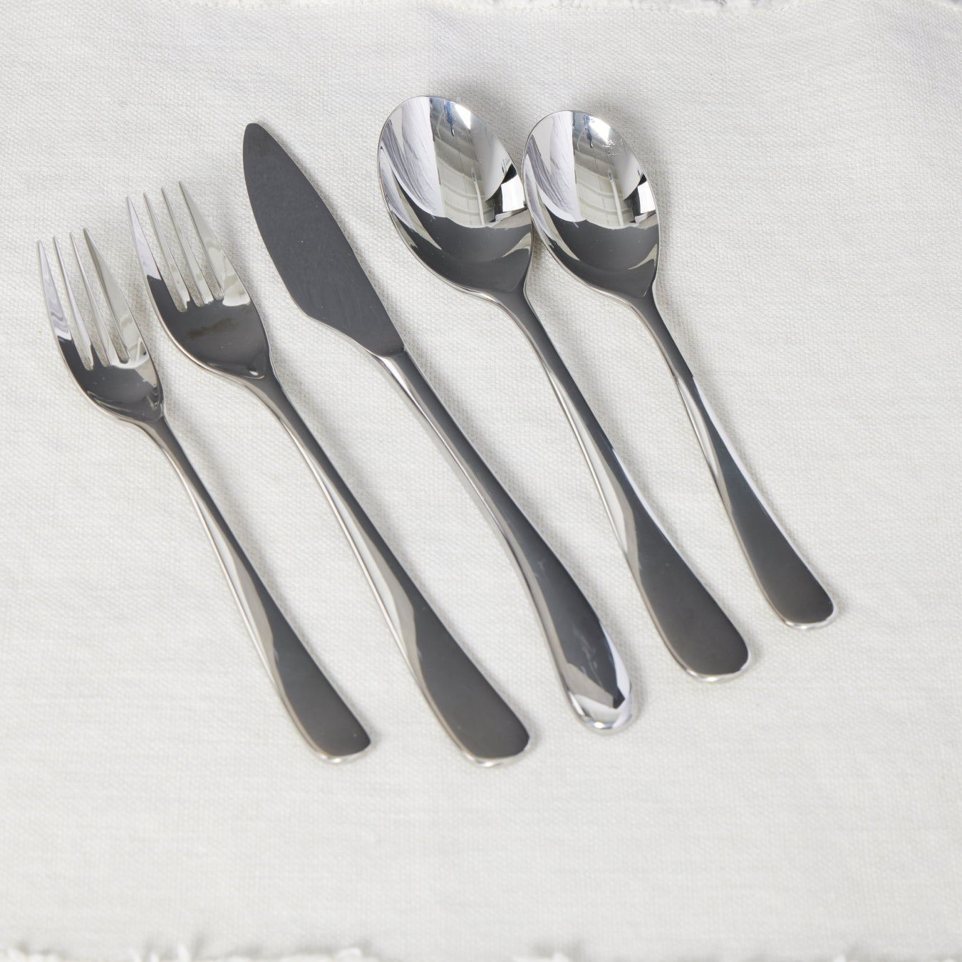 Yamazaki Flatware - Aquatique Bright Finish | Premium Japanese Flatware