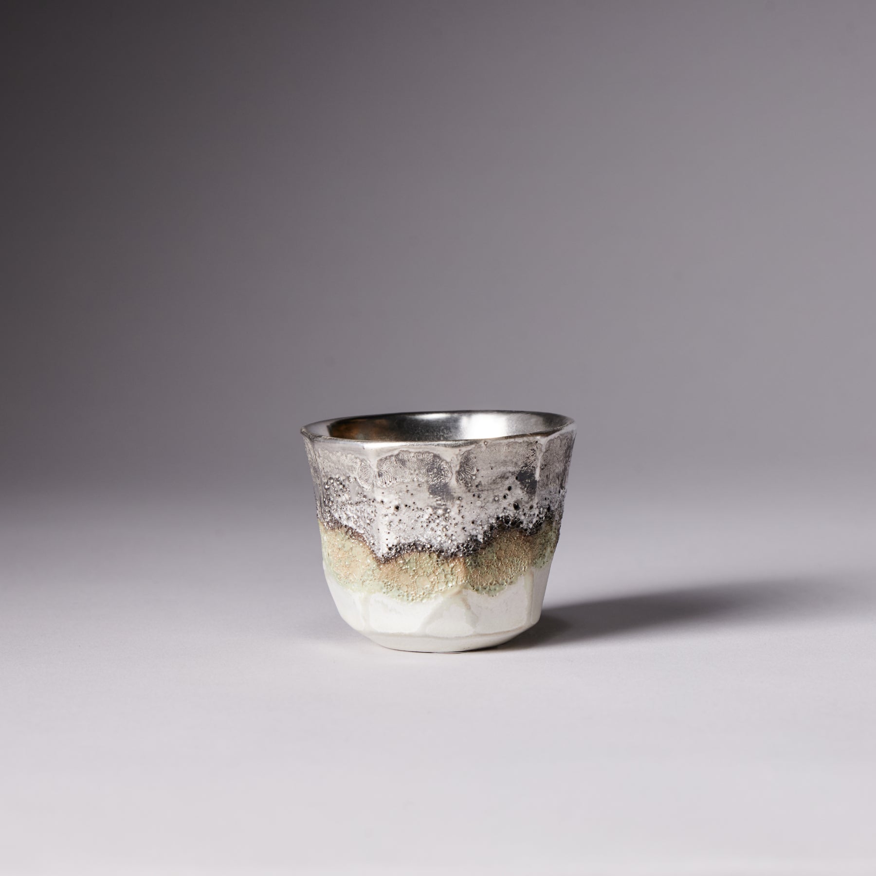 Ryuta Fukumura (福村龍太) Silver-Glazed Cup 2525 | ARJ Los Angeles