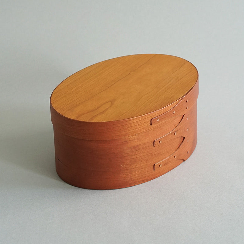 Shaker Oval Box S (2-tier with dividers) | Home DÉCOR | ARJ Los Angeles